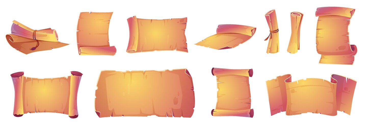 Ancient scroll Royalty Free Vector Image - VectorStock