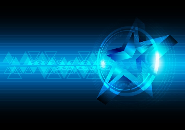 Star symbol with vintage background Royalty Free Vector