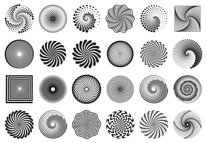 Shell swirl Royalty Free Vector Image - VectorStock