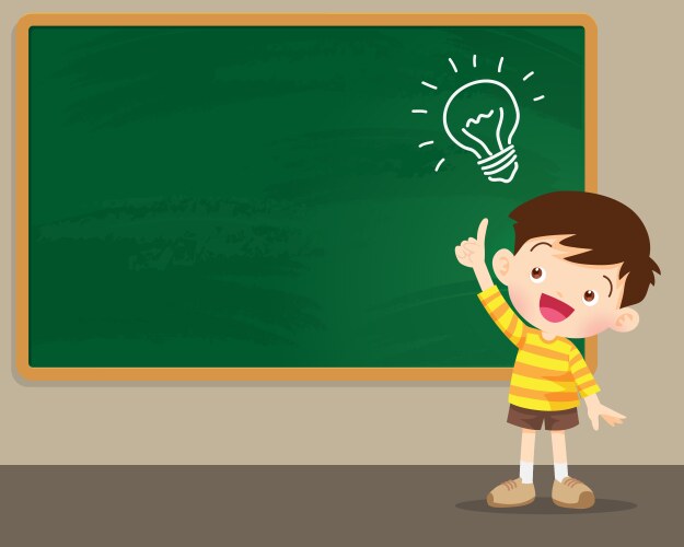 Kid Thinking Vector Images (over 11,000)