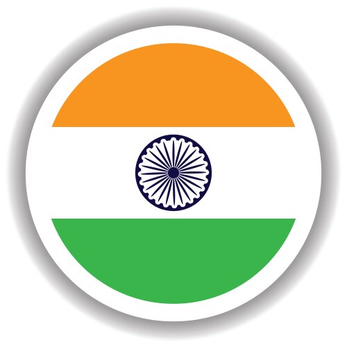 India flag Royalty Free Vector Image - VectorStock