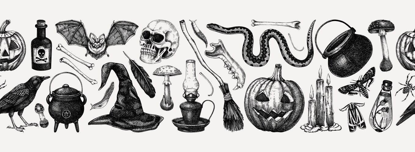 Halloween Border Vector Images (over 13,000)