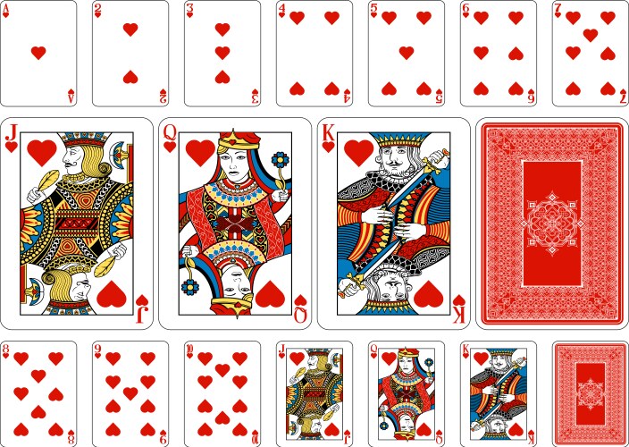 Creator deck spanish playing cards swords Vector Image