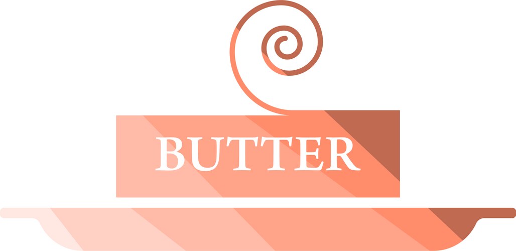 Butter icon Royalty Free Vector Image - VectorStock