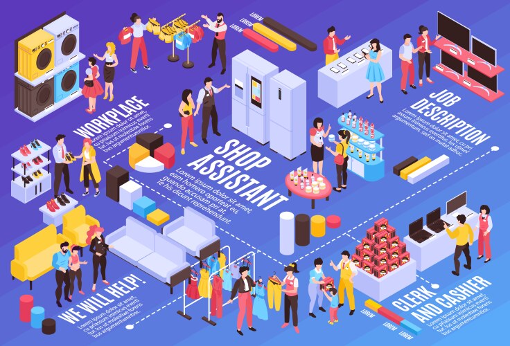 Sales Assistant Vector Images (over 6,500)