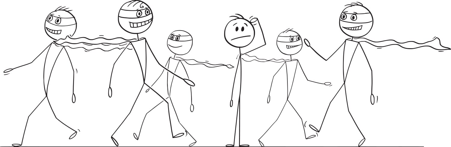 Stick Figure Crowd Vector Images (over 1,000)