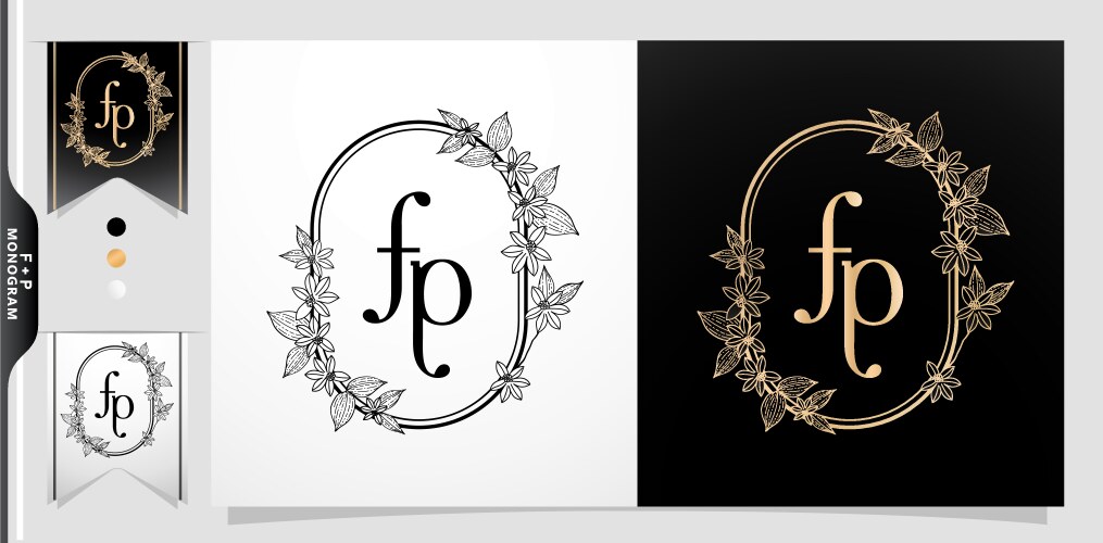 Letter P and F Logos Vector Images (over 3,100)