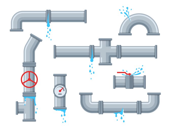 Broken Pipe Vector Images (over 4,100)