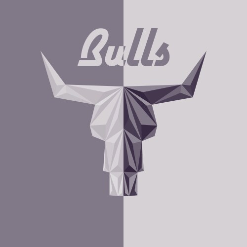 Geometric Bull Vector Images (over 3,600)
