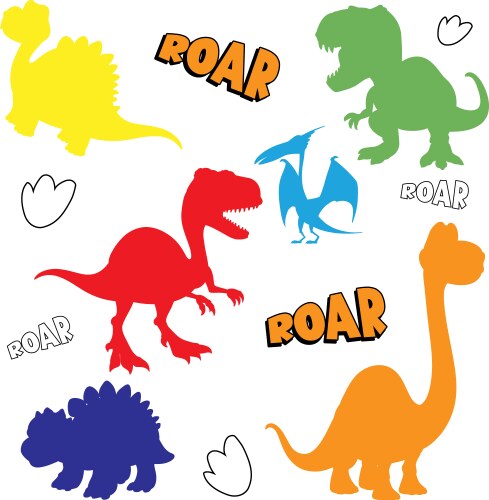 Dinosaur Roar Vector Images (over 2,200)