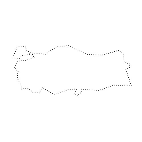 Dotted Turkey Map Vector Images (over 260)