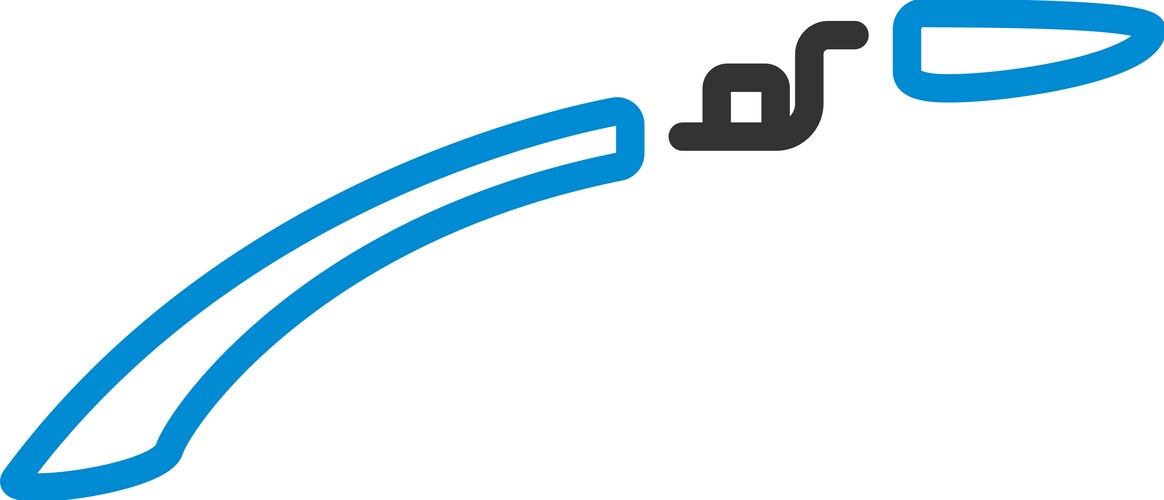 Bike fender icon Royalty Free Vector Image - VectorStock