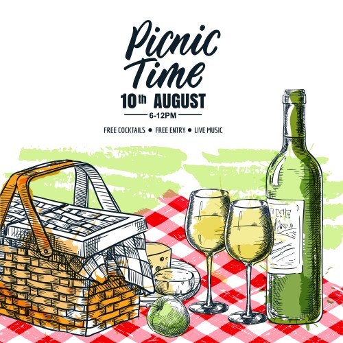 Picnic Banner Vector Images (over 8,800)