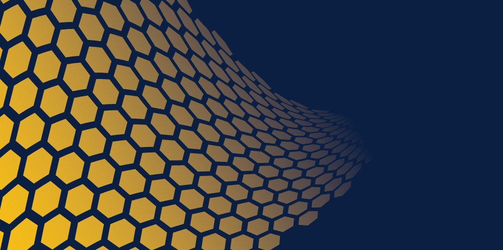 Seamless honeycomb pattern Royalty Free Vector Image