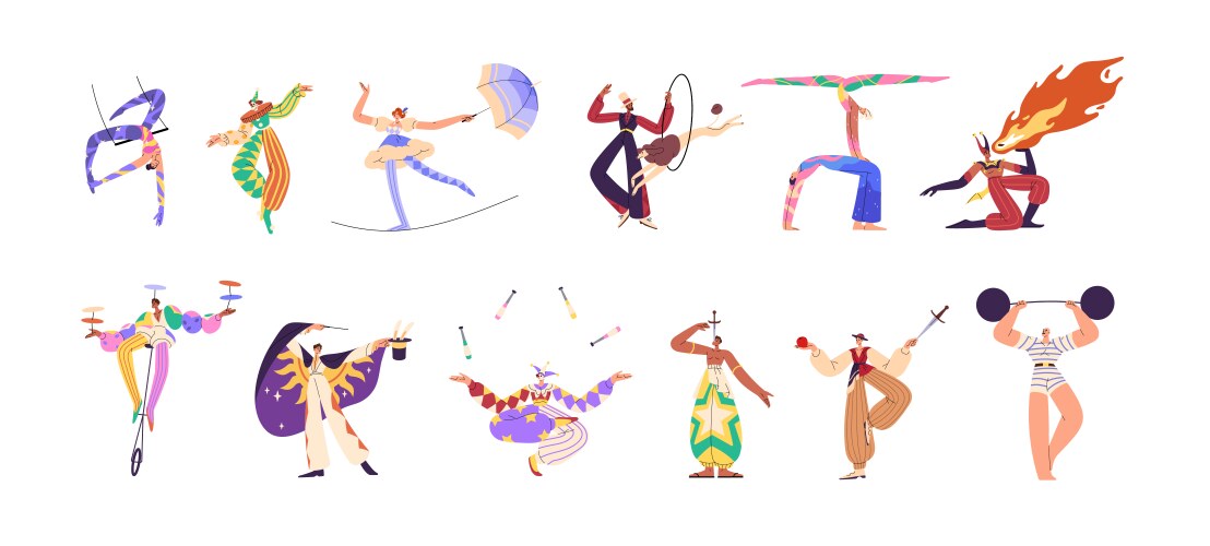Circus Characters Vector Images (over 20,000)