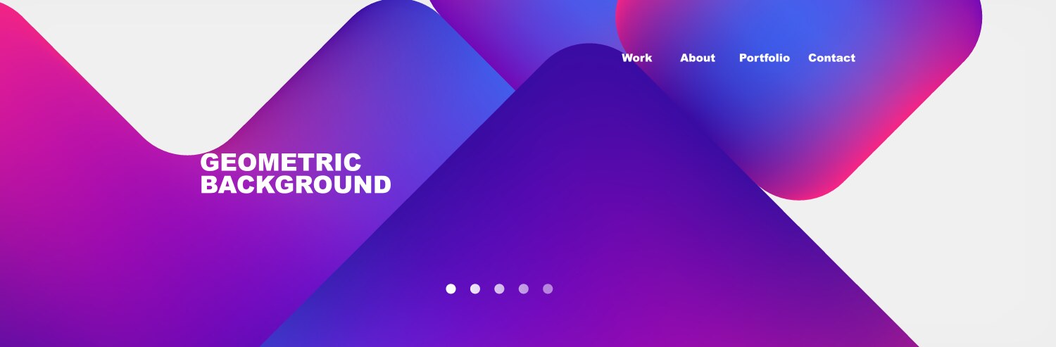 Teal liquid color background design for landing Vector Image