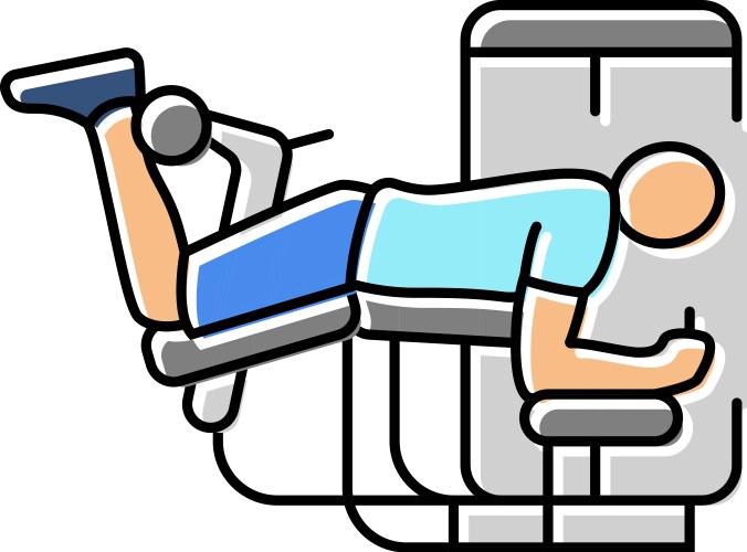 Hamstring Curl Vector Images (51)
