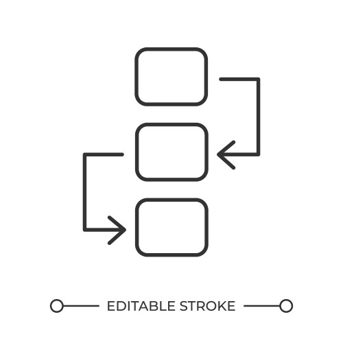 Hands on experience blue gradient concept icon Vector Image