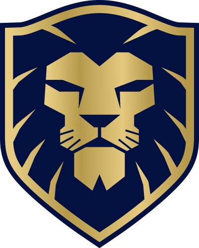 Military shield logo Royalty Free Vector Image