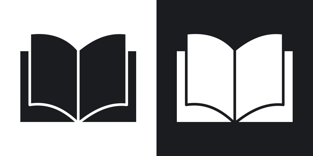 Open Book Black and White Vector Images (over 42,000)