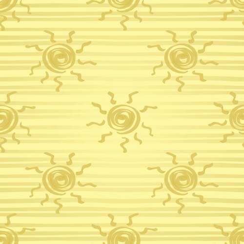 Retro sunburst linear seamless pattern Royalty Free Vector