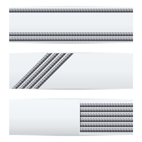 Reinforced Steel Rebar Pattern Royalty Free Vector Image