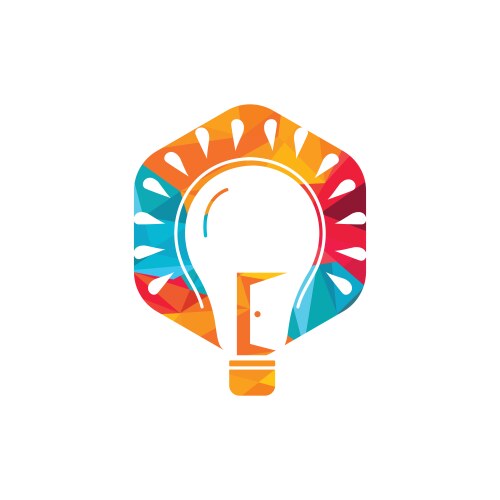 Funny cute smiling smart cactus Royalty Free Vector Image