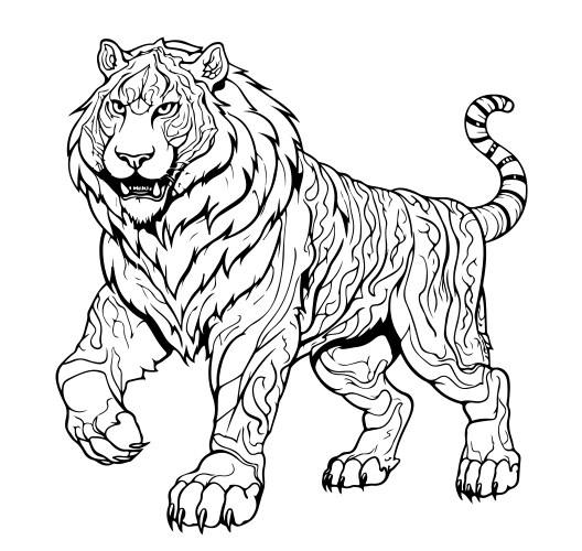 Heraldic Tiger Vector Images (over 240)