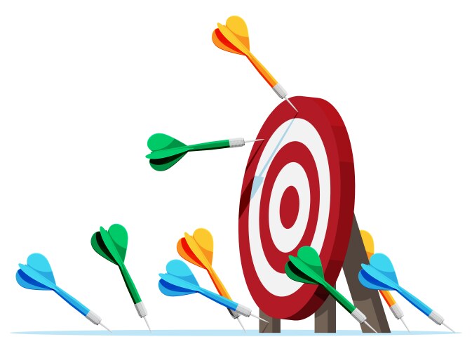 Target Cartoon Vector Images (over 28,000)