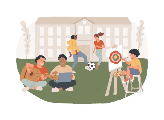 Extracurricular Activities Vector Images (over 200)