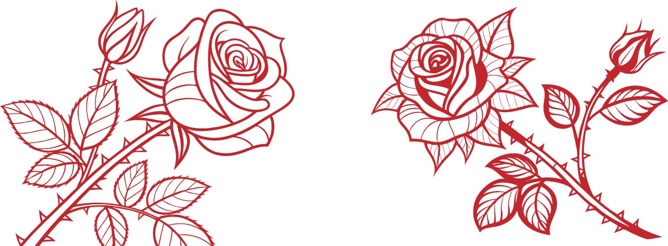 Rose Black and White Simple Vector Images (over 15,000)