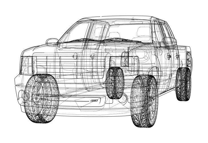 Suv Line Drawing Vector Images (over 860)