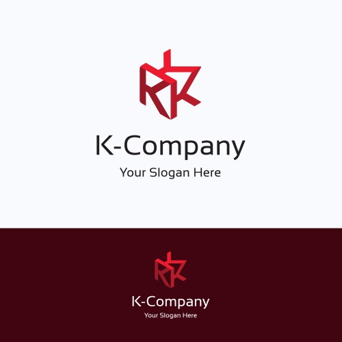 Monogram letter cs logo Royalty Free Vector Image