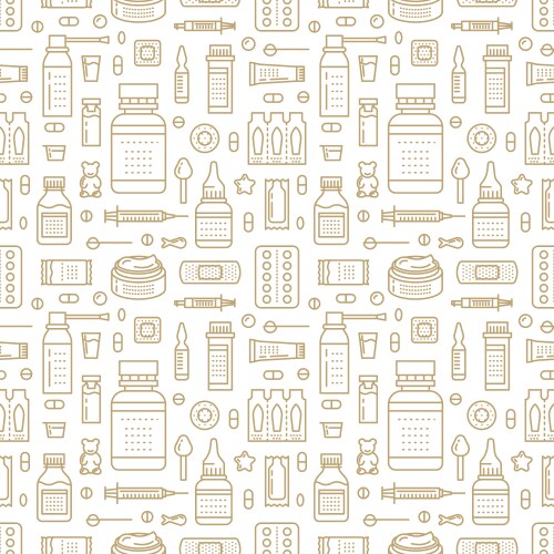 Pharmacy Pattern Vector Images (over 21,000)