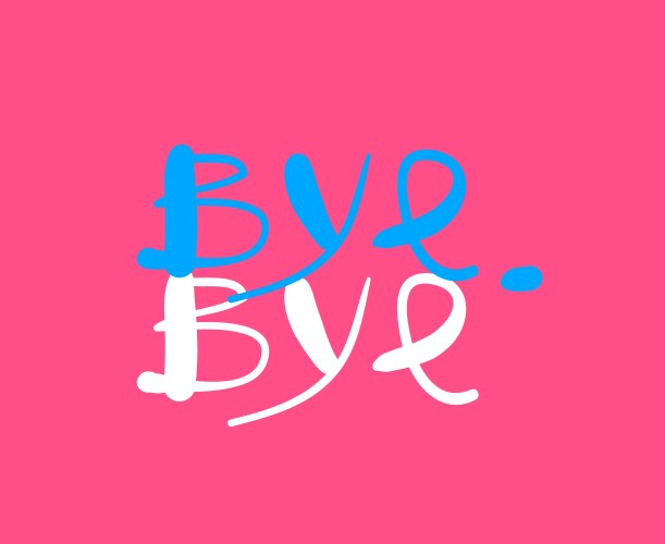 Bye Vector Images (over 7,600)