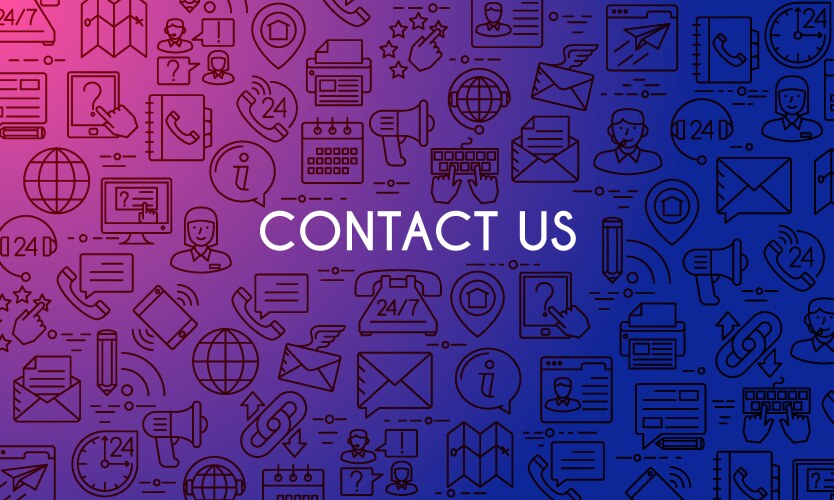 Contact Us Banner Vector Images (over 1,900)
