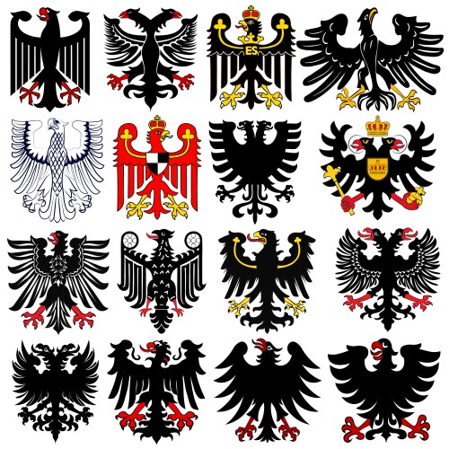 Emblem Eagle Double Headed Vector Images (over 140)