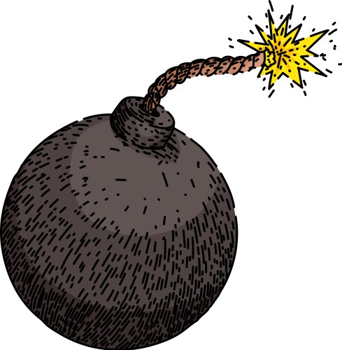 Bomb Sketch Vector Images (over 3,500)