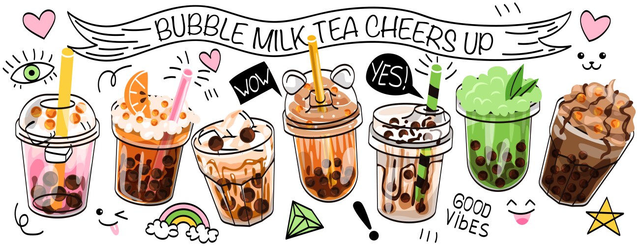 Milk Tea Logo Vector Images (over 2,900)