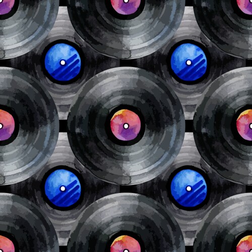 Vinyl Record Pattern Vector Images (over 1,700)