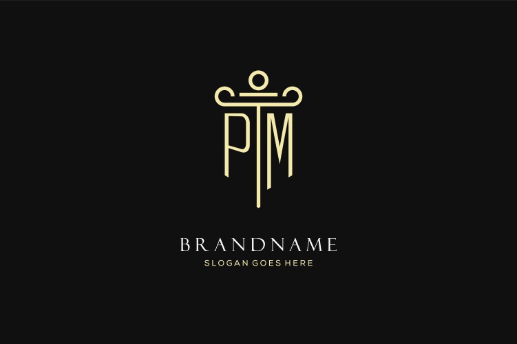Pm Monogram Vector Images (over 1,700)