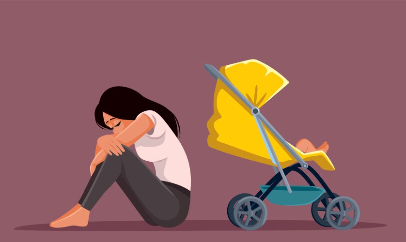 Postpartum Depression Vector Images (over 280)