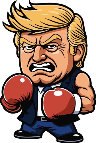 Cartoon trump Vector Images & Graphics for Commercial Use | VectorStock