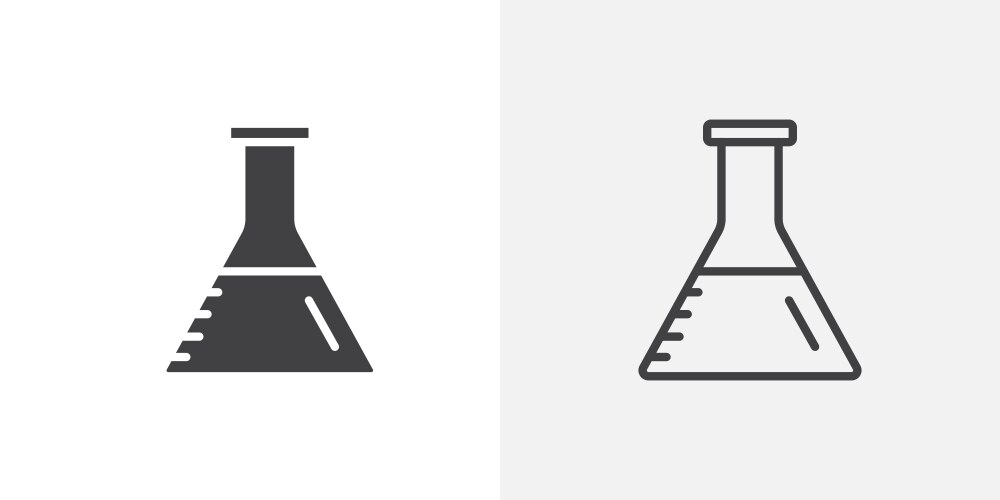 Conical Flask Outline Vector Images (over 750)