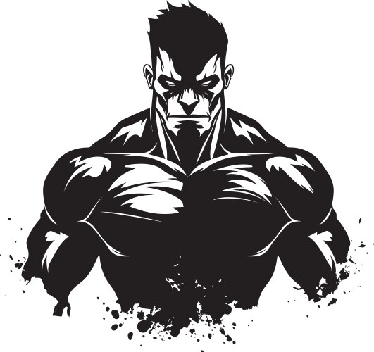 Gym Muscle Tattoo Vector Images (over 610)