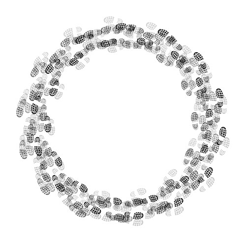Circle Footprints Vector Images (over 3,200)