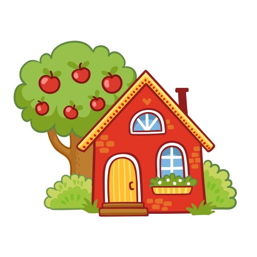 Apple Tree Cartoon Vector Images (over 4,900)