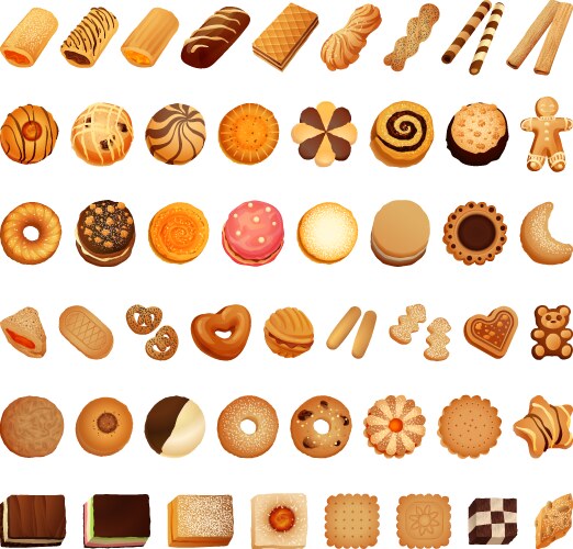 Biscuit Cartoon Vector Images (over 31,000)