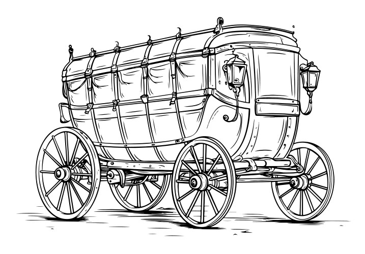 Stagecoach Vector Images (over 950)