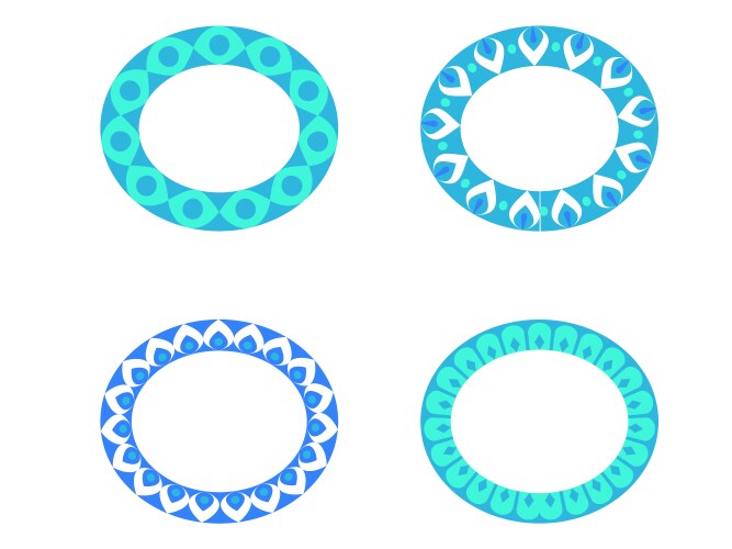 Oval Tribal Vector Images (over 260)